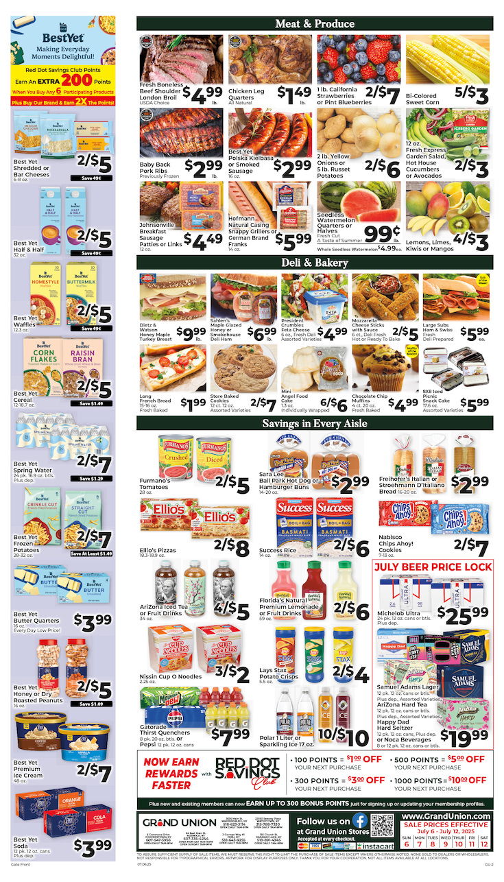 Print Weekly Specials